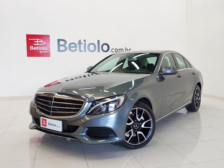 mercedes-benz c 180 cgi exclusive 1.6 16v 2017 gasolina 4p automatico