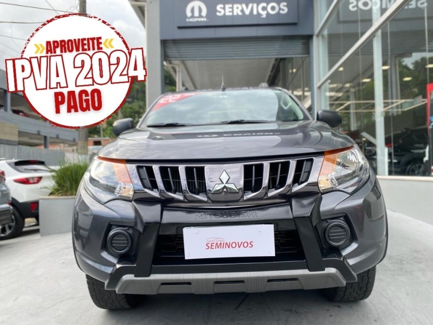 mitsubishi l200 triton diesel automatica estado de zero km